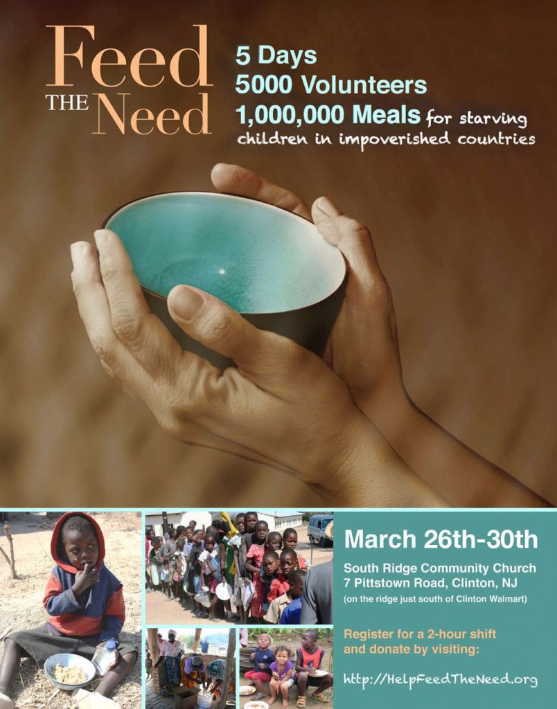 2014 Feed The Need Poster